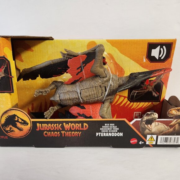 Mattel | Toys | Jurassic World Chaos Theory Pteranodon Wild Roar Action ...